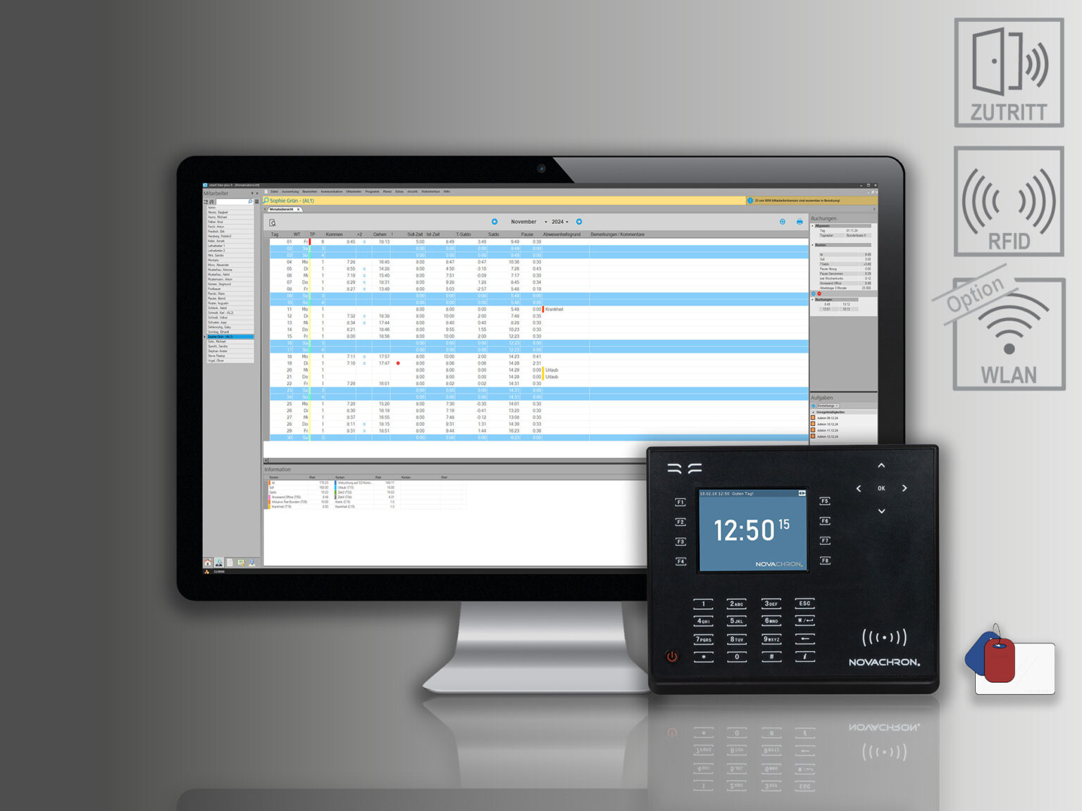 smart time plus 9 mobile Mobile Zeiterfassung per App