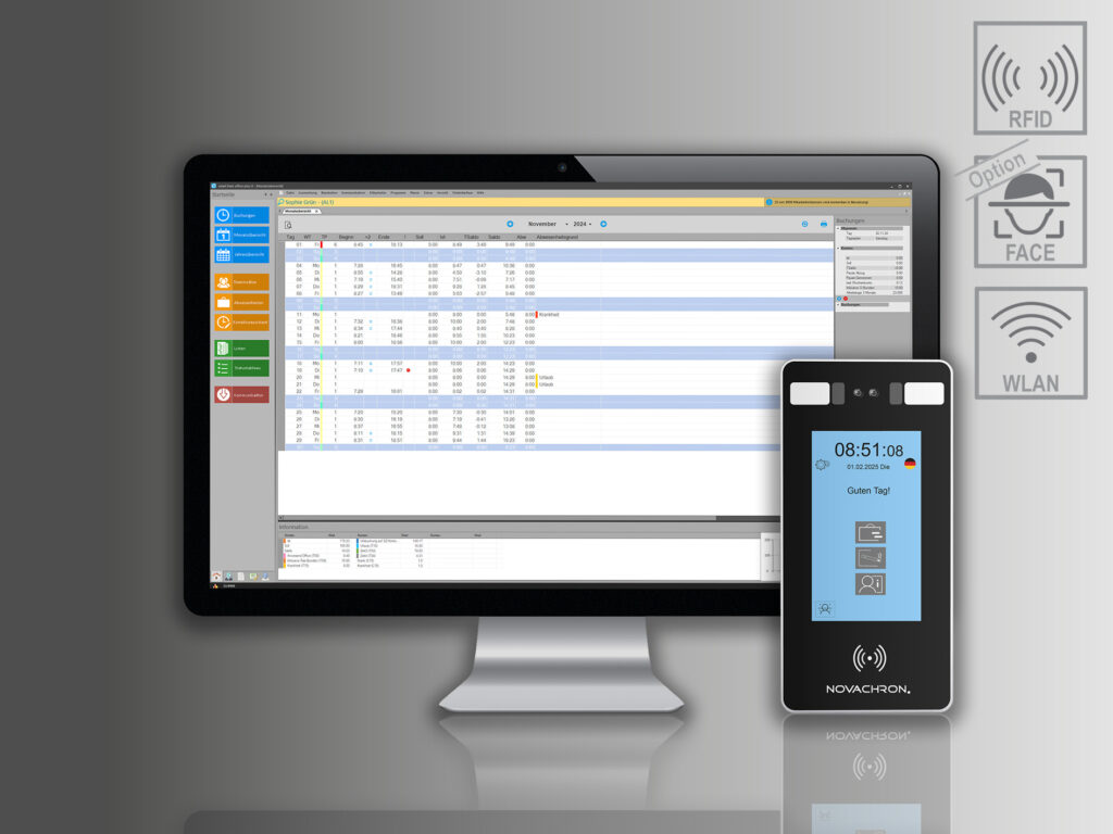smart time Zeiterfassung für kleine Unternehmen