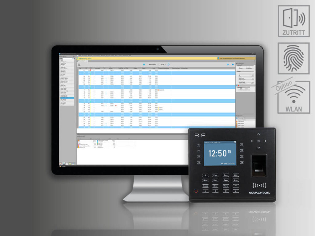 Unkategorisiert - NovaCHRON - Zeiterfassung mit smart time plus
